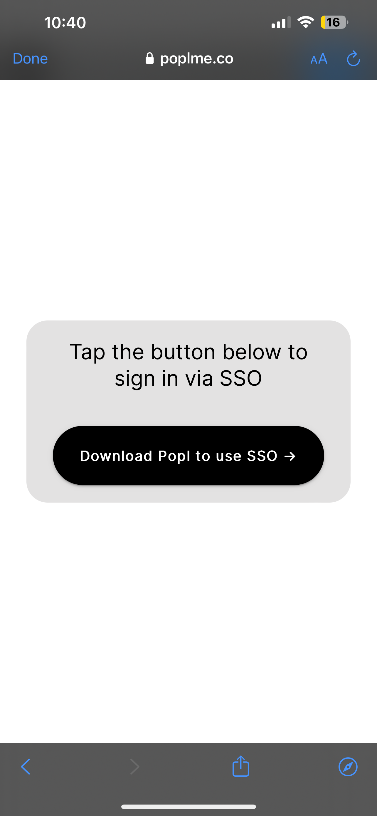 How do I set up a Popl account or access my account?