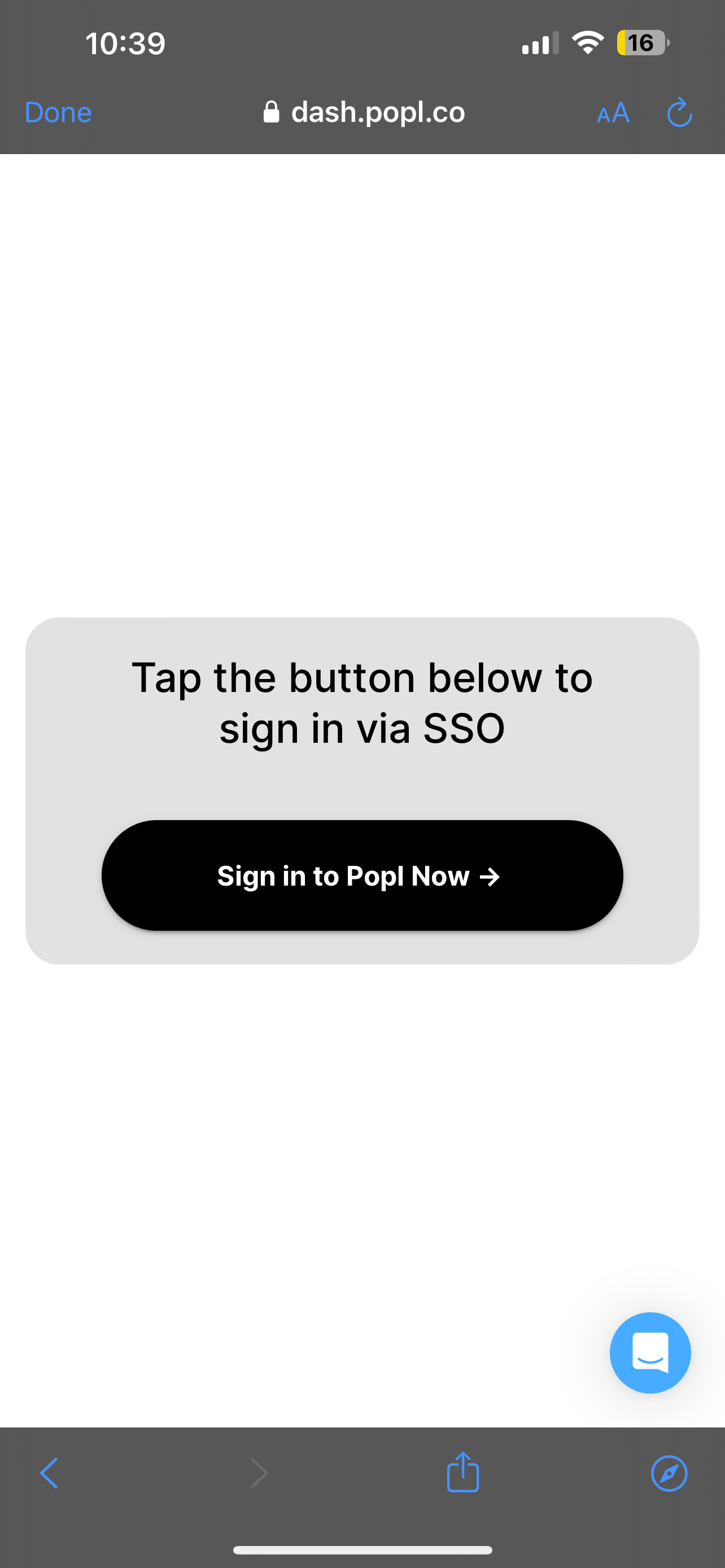 How do I set up a Popl account or access my account?